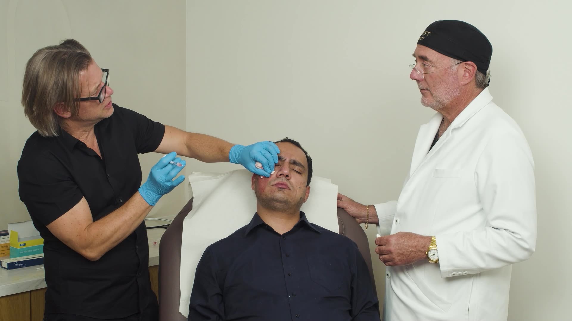 Fern Pattern Technique for Acne Scarring | Male Patient | Male Patient